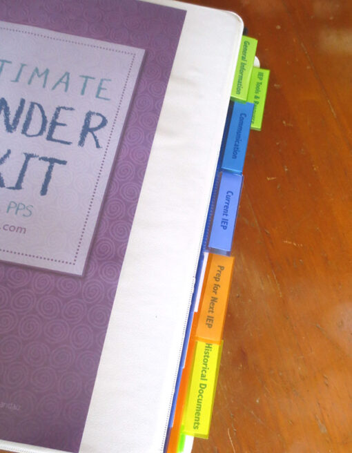 The Ultimate IEP Organizer for Special Ed Parents | Special Mom Advocate