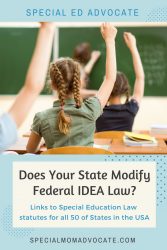 Special Education Law in Each of the 50 States | Special Mom Advocate