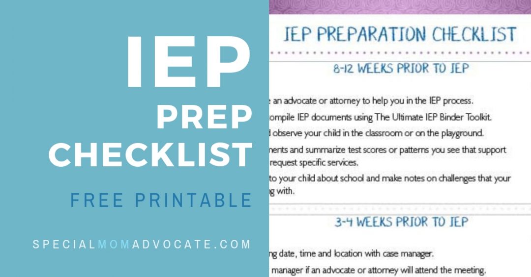 Download Printables from Special Mom Advocate | Special Mom Advocate